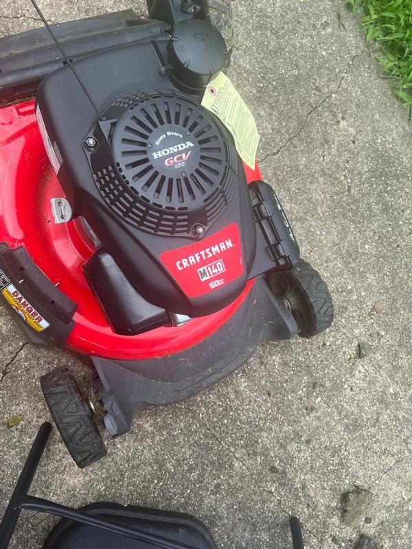 CRAFTSMAN M140 160-cc 21-in Gas Push Lawn Mower with Honda Engine at ...