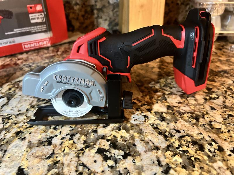 CRAFTSMAN V20 RP 3-in 20-volt Max Trigger Switch Brushless Cordless Cut ...