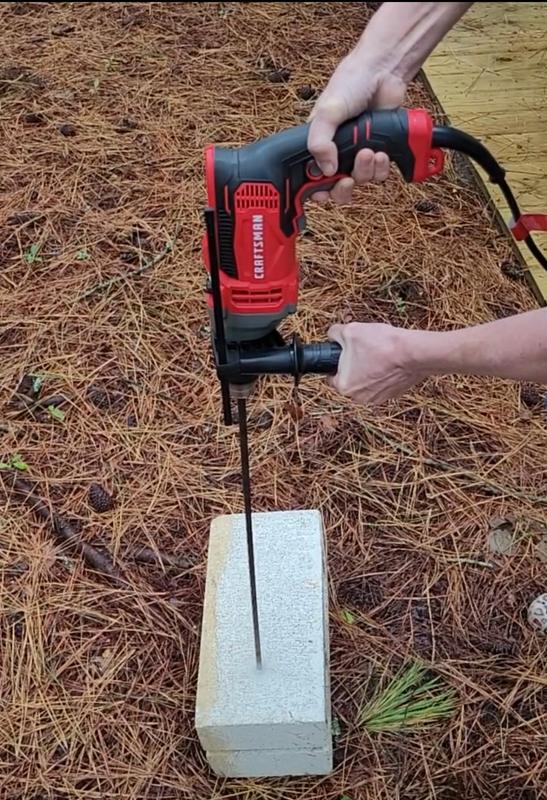 CRAFTSMAN 1/2-in 7-Amp Variable Hammer Drill (Charger Not Included ...
