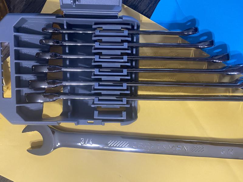 CRAFTSMAN OVERDRIVE 7-Piece Set 6-point Standard (Sae) Standard ...