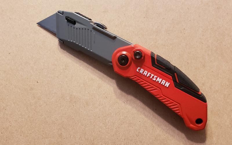CRAFTSMAN 3/4-in 1 -Blade Folding Retractable Utility Knife in the ...