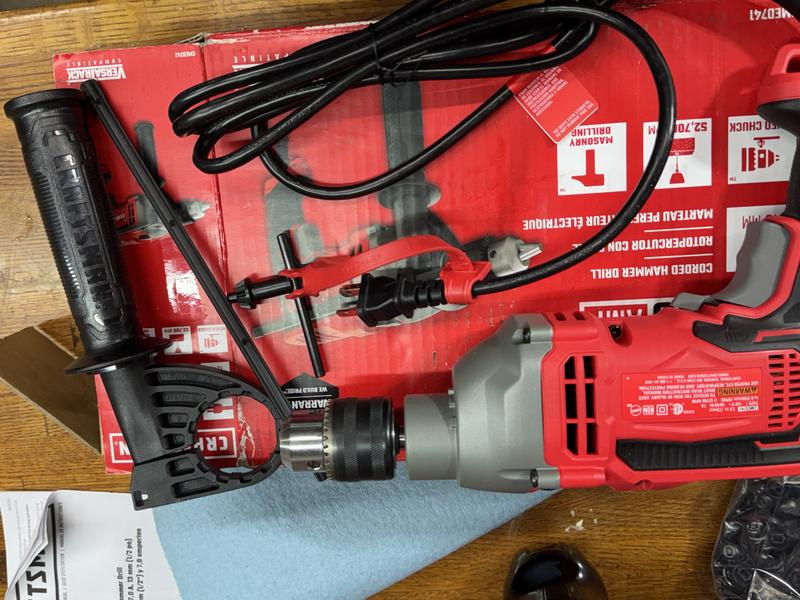 CRAFTSMAN 1/2-in 7-Amp Variable Hammer Drill (Charger Not Included ...