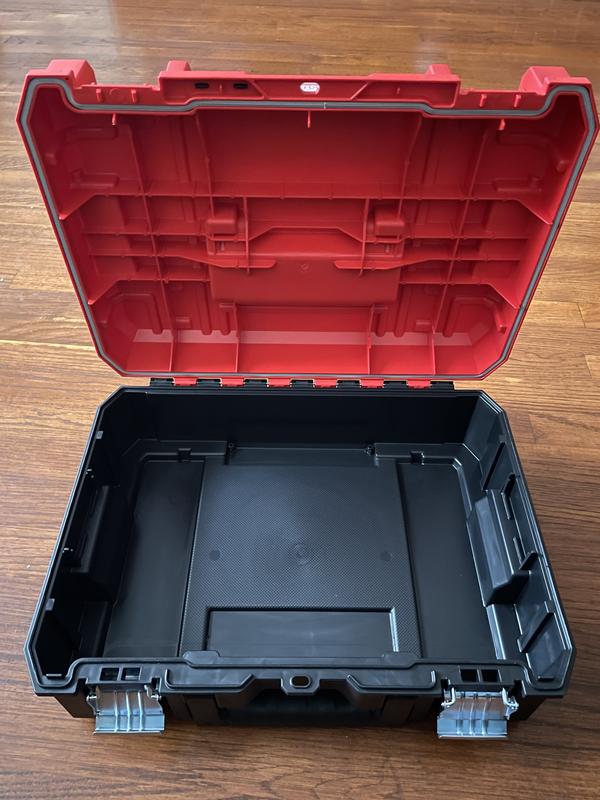 Shop CRAFTSMAN VERSASTACK System 17-in Red Plastic Lockable Tool Box ...