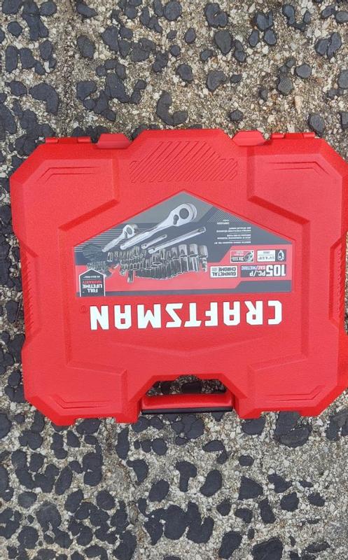 Craftsman 105 piece tool set gunmetal store