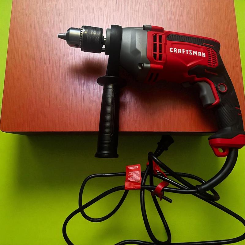 CRAFTSMAN 1/2-in 7-Amp Variable Hammer Drill (Charger Not Included ...