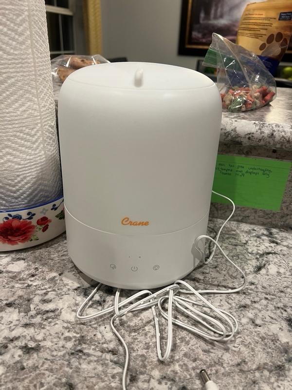 Crane Baby 3 in 1 Compact Humidifier - 0.5 Gallon with Sleep Support ...