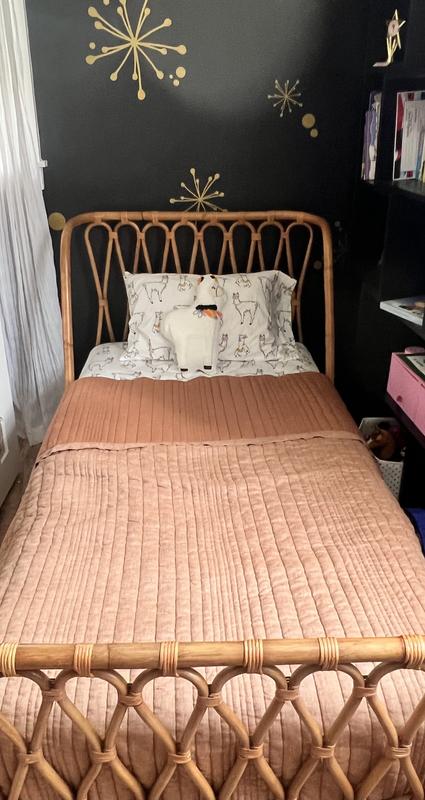 Crate and barrel rattan bed store