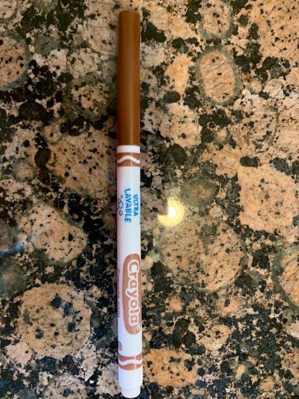 Brown Crayola Marker