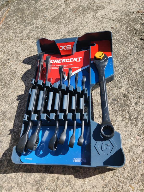 Crescent X6 7-Piece Set Standard (SAE) Ratchet Wrench at Lowes.com