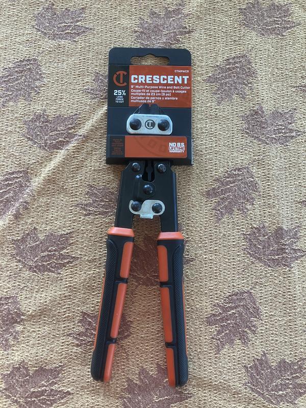 Crescent 10 Inches Multi Purpose Wire Cutter Effortless Cutting Tool in ...