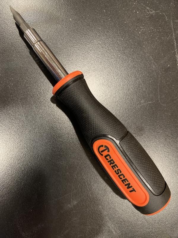 Crescent 6-in-1 Interchangeable Multi-bit Variety Pack Screwdriver Set ...