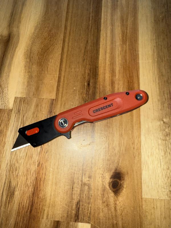 Crescent 0.5Mm 1-Blade Folding Utility Knife CTKFHEDC at Lowes.com