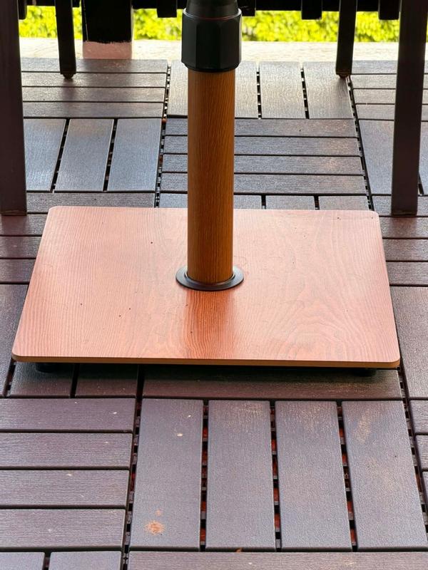 Crestlive Products 40-lb Black Metal Patio Umbrella Base in the Patio ...