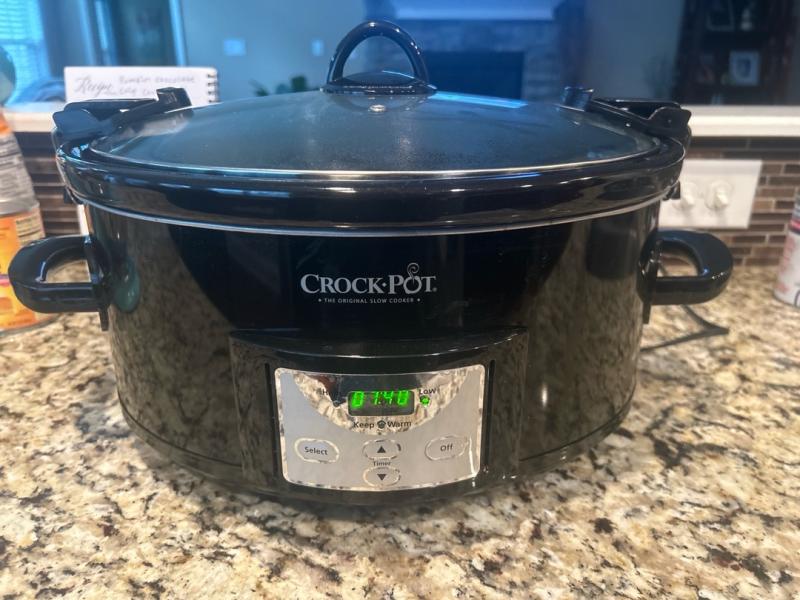 Crock-Pot 4 Quart Digital Count Down Food Slow Cooker Kitchen Appliance ...