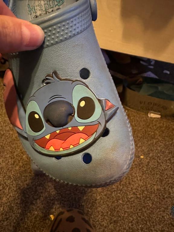 Crocs Little Kids Disney Stitch Classic Clog Sandals from Finish Line ...