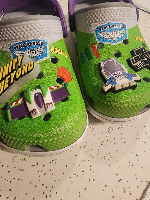 Crocs x Toy Story Little Kids Buzz Lightyear Classic Clogs from Finish ...