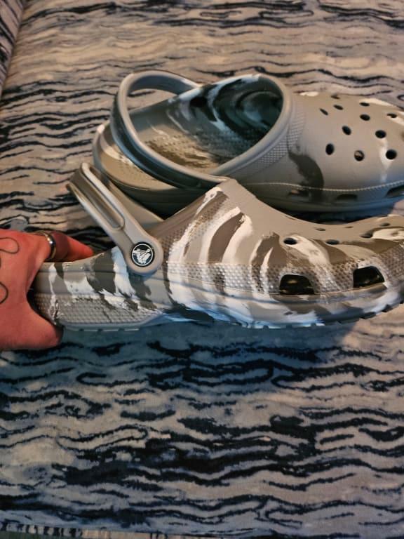 Crocs Classic Marbled Clog - Footwear