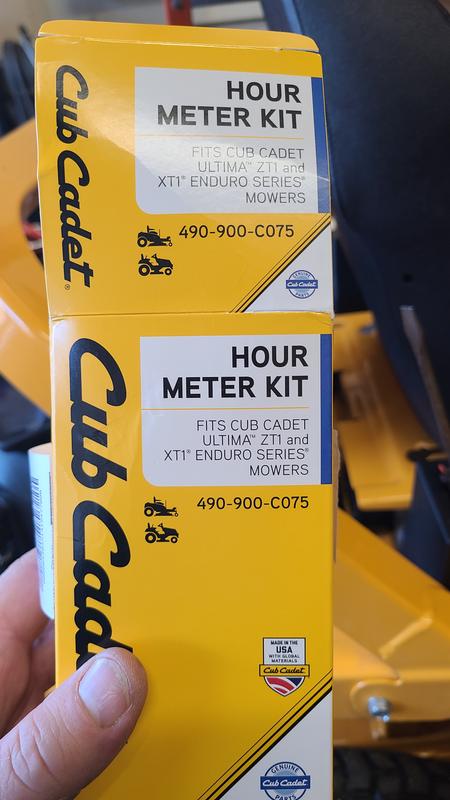 Cub Cadet Hour Meter Kit for Ultima ZT-1 Zero-Turn Mowers at Tractor ...