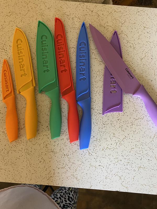 Cuisinart Advantage 12-Piece Color Knife Set with Blade Guards in Multi ...