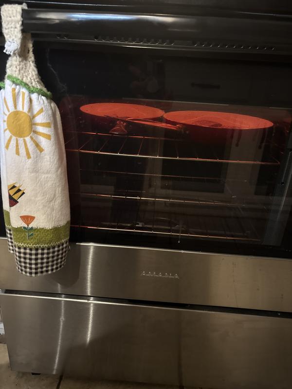Amana 30-in Glass Top 4 Burners 4.8-cu ft Freestanding Electric Range ...