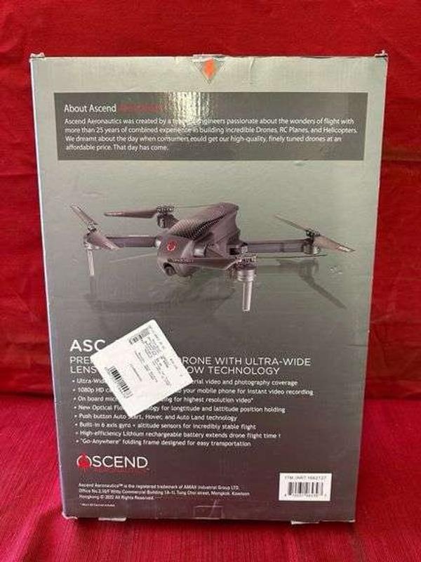 Ascend Aeronautics Hover Hawk Motion Controlled HD Video Helicopter at ...