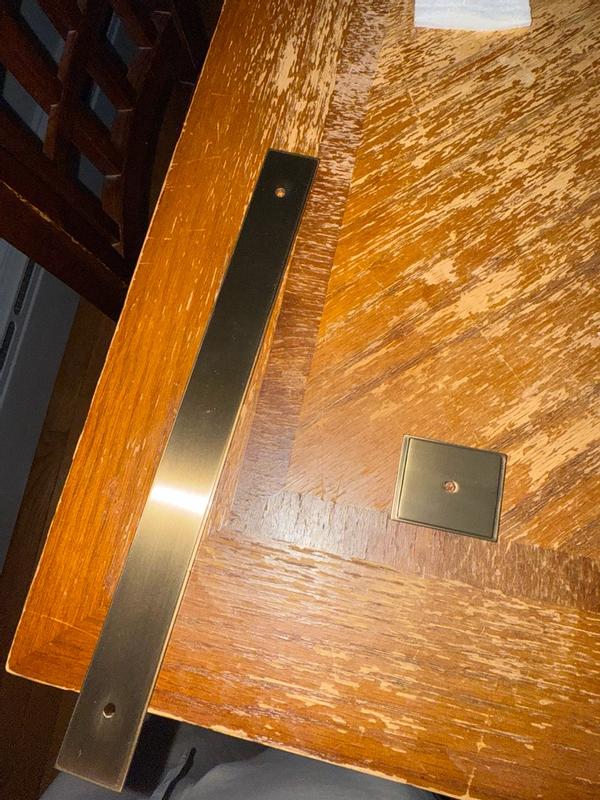 Amerock Champagne Bronze Backplate for Knobs in the Backplates ...