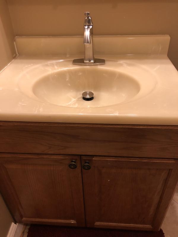 American Standard Belmeade Brushed Nickel Single Hole 1 Handle