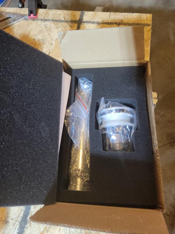 American Standard Brushed Nickel Drain/Overflow Kit Drain with Brass ...