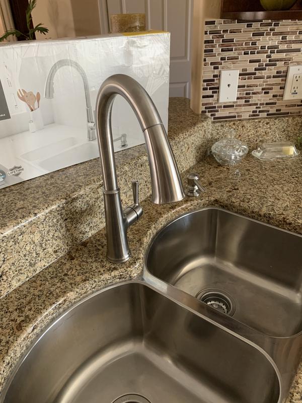 American Standard Maven One Handle Chrome Pull Down Kitchen Faucet in ...