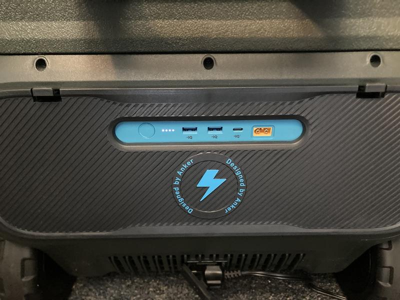 Anker SOLIX Everforst Battery Powered Ice-free Cooler 30 Navy Green 35 ...