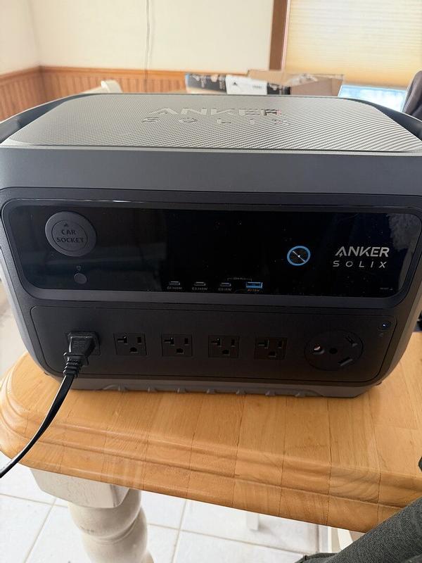 Anker SOLIX C2000X Gen 2 (2,048Wh) Solar Generator, w/ 200W Solar Panel ...