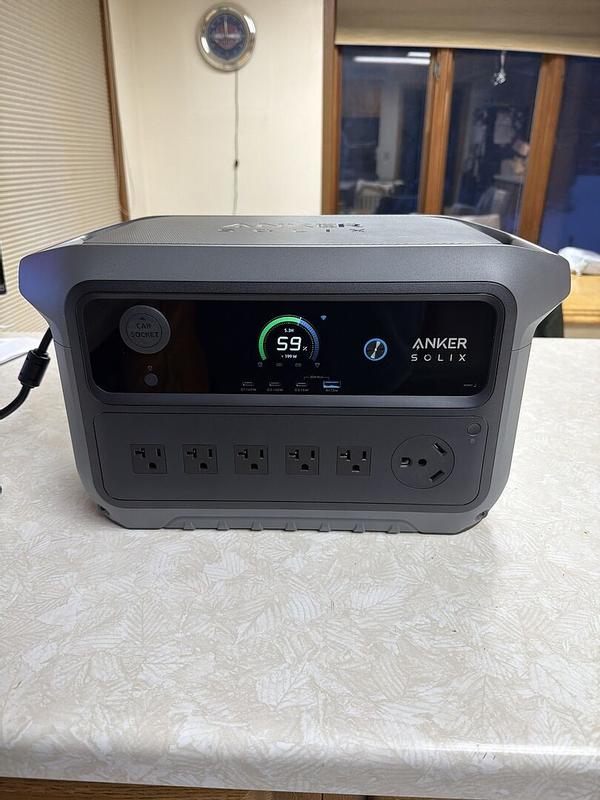 Anker SOLIX C2000X Gen 2 (2,048Wh) Solar Generator, w/ 200W Solar Panel ...