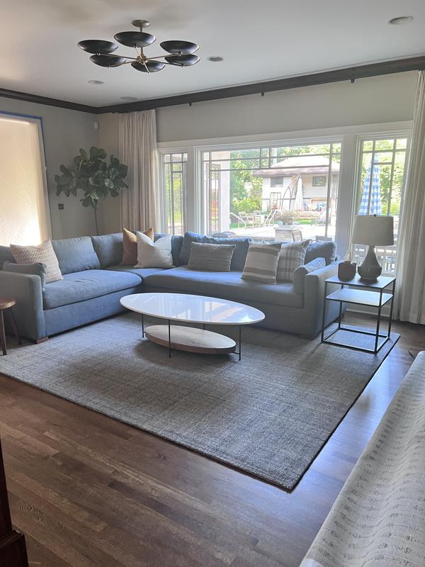 DASH & ALBERT Harris 9 x 13 Hand Micro Hooked Wool Rug in the Rugs ...