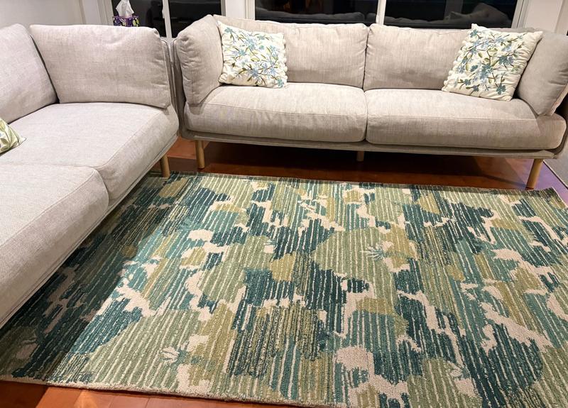 DASH & ALBERT Ladycross 3 x 5 Hand Hooked Wool Rug in the Rugs ...