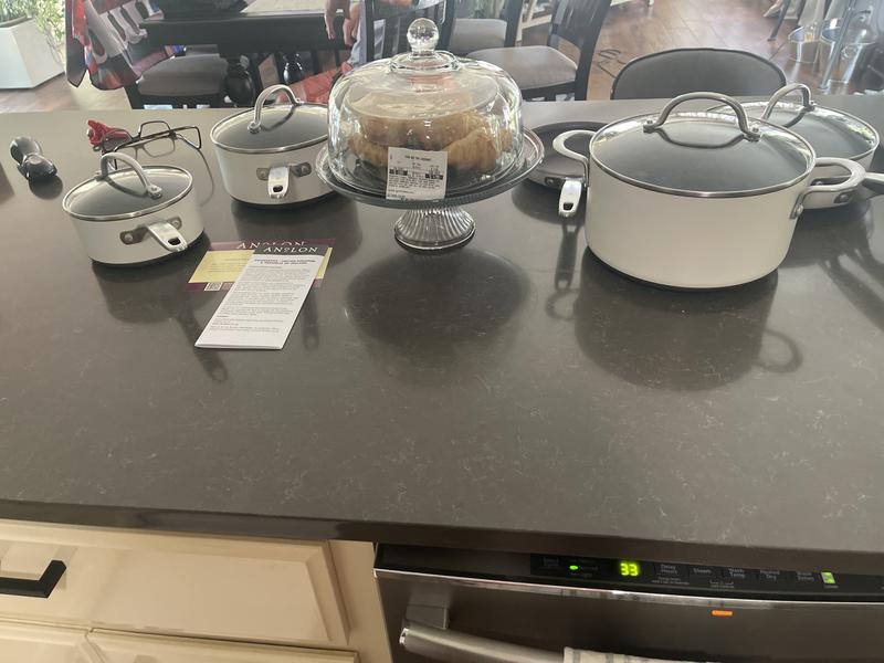 Anolon X Hybrid Nonstick Induction Cookware Set, 10 Piece - Macy's