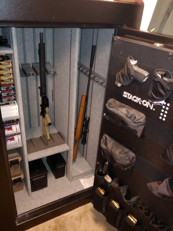 Stack On Tactical Security Cabinet With Convertible Interior Review ...