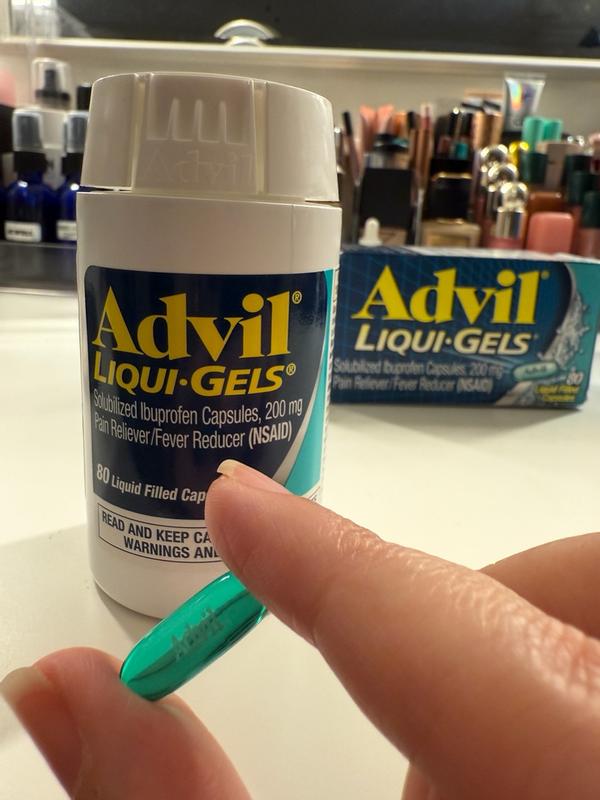 Advil Ibuprofen Regular Strength Pain Reliever/Fever Reducer Tablets ...