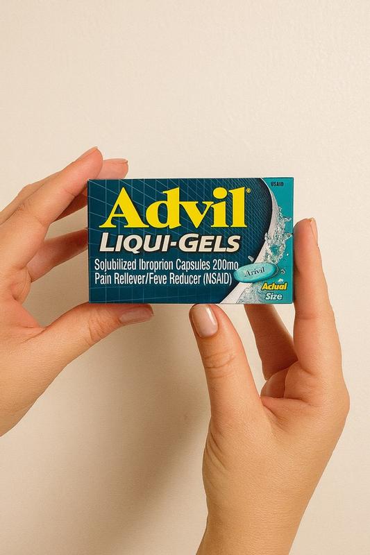 Advil Regular Strength Ibuprofen Pain Reliever Capsule (20-Count) in ...