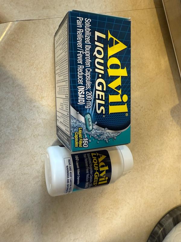 Advil Regular Strength Ibuprofen Pain Reliever Capsule (20-Count) in ...