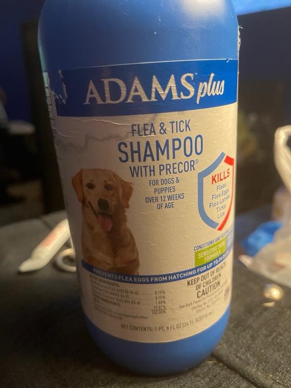 Adams Plus Flea & Tick Shampoo with Precor for Dogs, 1 Gallon | Petco