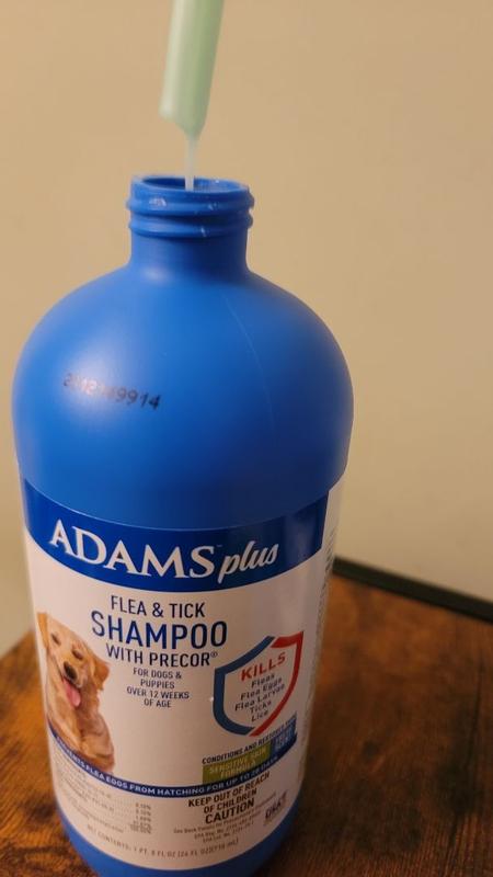 Adams Plus Flea & Tick Shampoo with Precor for Dogs, 1 Gallon | Petco