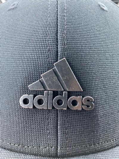adidas Men's Stadium Stretch-Fit Metal-Logo Hat - Macy's