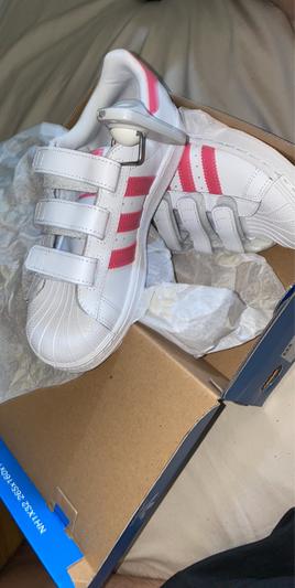 adidas Little Girls' Superstar Sneakers from Finish Line - Macy's