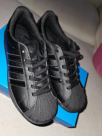 adidas Little Girls' Superstar Sneakers from Finish Line - Macy's