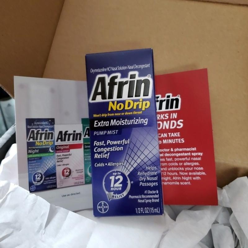 Afrin® No Drip Allergy Sinus Nasal Spray Afrin®, 04/03/2024