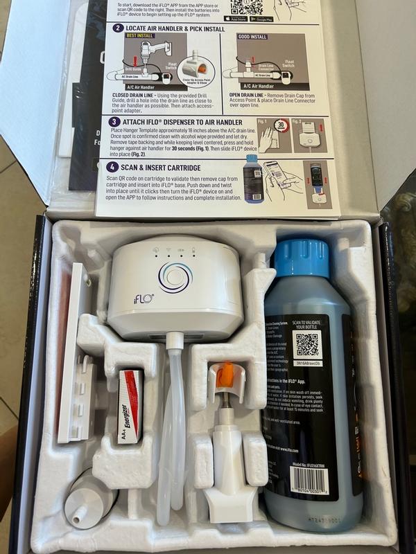 iFLO iFLO Extreme Smart Automated AC Drain Line Cleaning System ...
