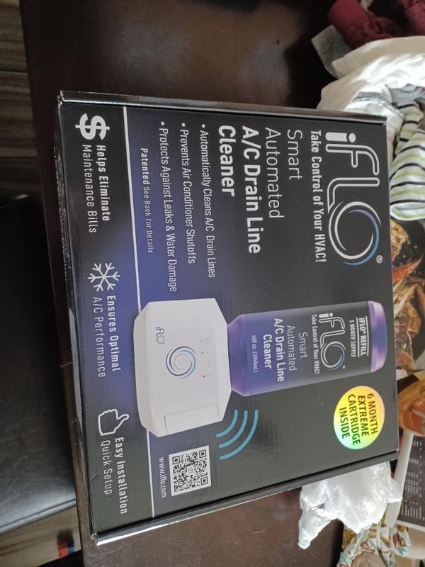 iFLO iFLO Extreme Smart Automated AC Drain Line Cleaning System ...