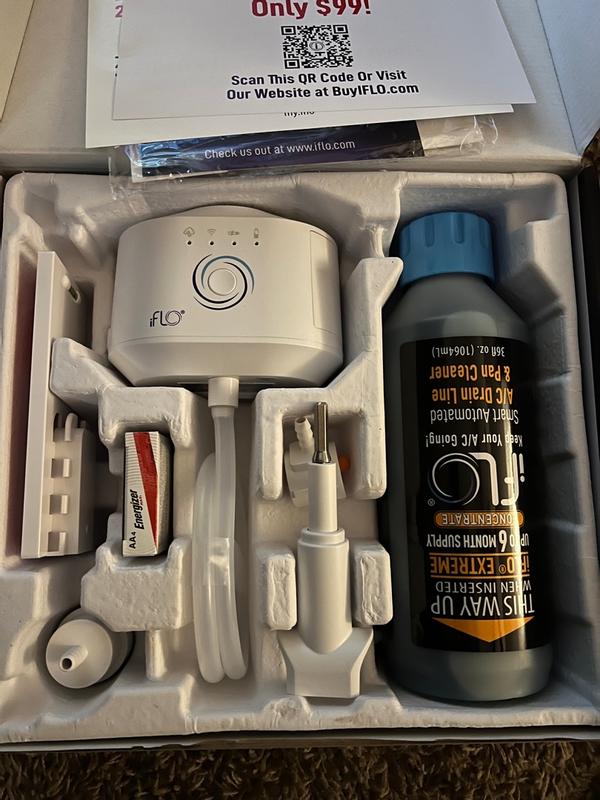 iFLO iFLO Extreme Smart Automated AC Drain Line Cleaning System ...