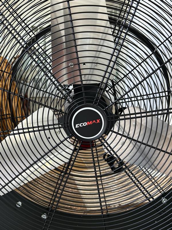 Ecomax 36-in 120 -Volt High Velocity Indoor/Outdoor Black Industrial ...