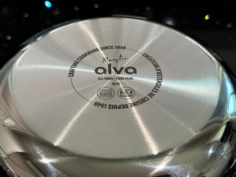 alva Maestro 11-Piece Nonstick Ceramic Cookware Set in the Cooking Pots ...